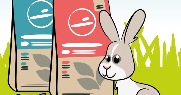 Voeding voor konijnen - Cool4pets - natuurwinkel voor dieren