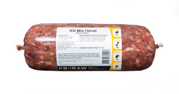KB Raw (Kiezebrink) paard mix - Cool4pets - boutique naturelle pour animaux