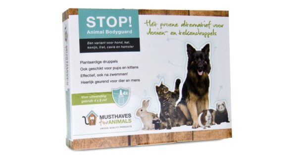 STOP! Animal Bodyguard Aromatherapie - Cool4pets - natuurwinkel voor dieren