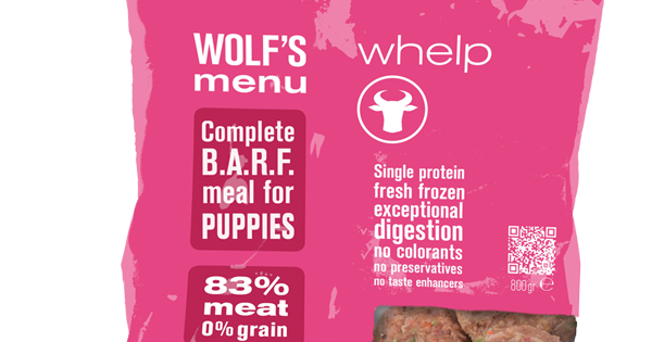 Wolf's Menu Whelp - Cool4pets - natuurwinkel voor dieren