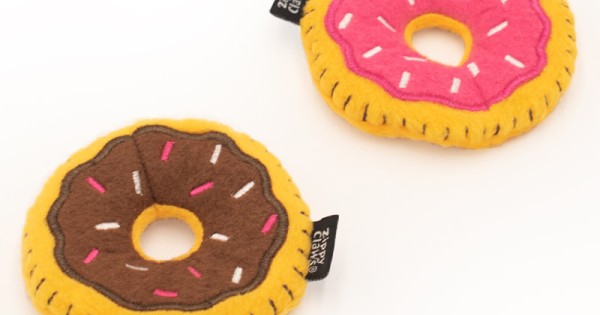 Zippy Claws Donutz 2-pack - Cool4pets - natuurwinkel voor dieren